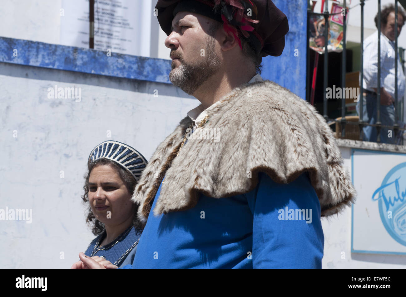 medieval party in the Obidos village, Portugal Stock Photo - Alamy