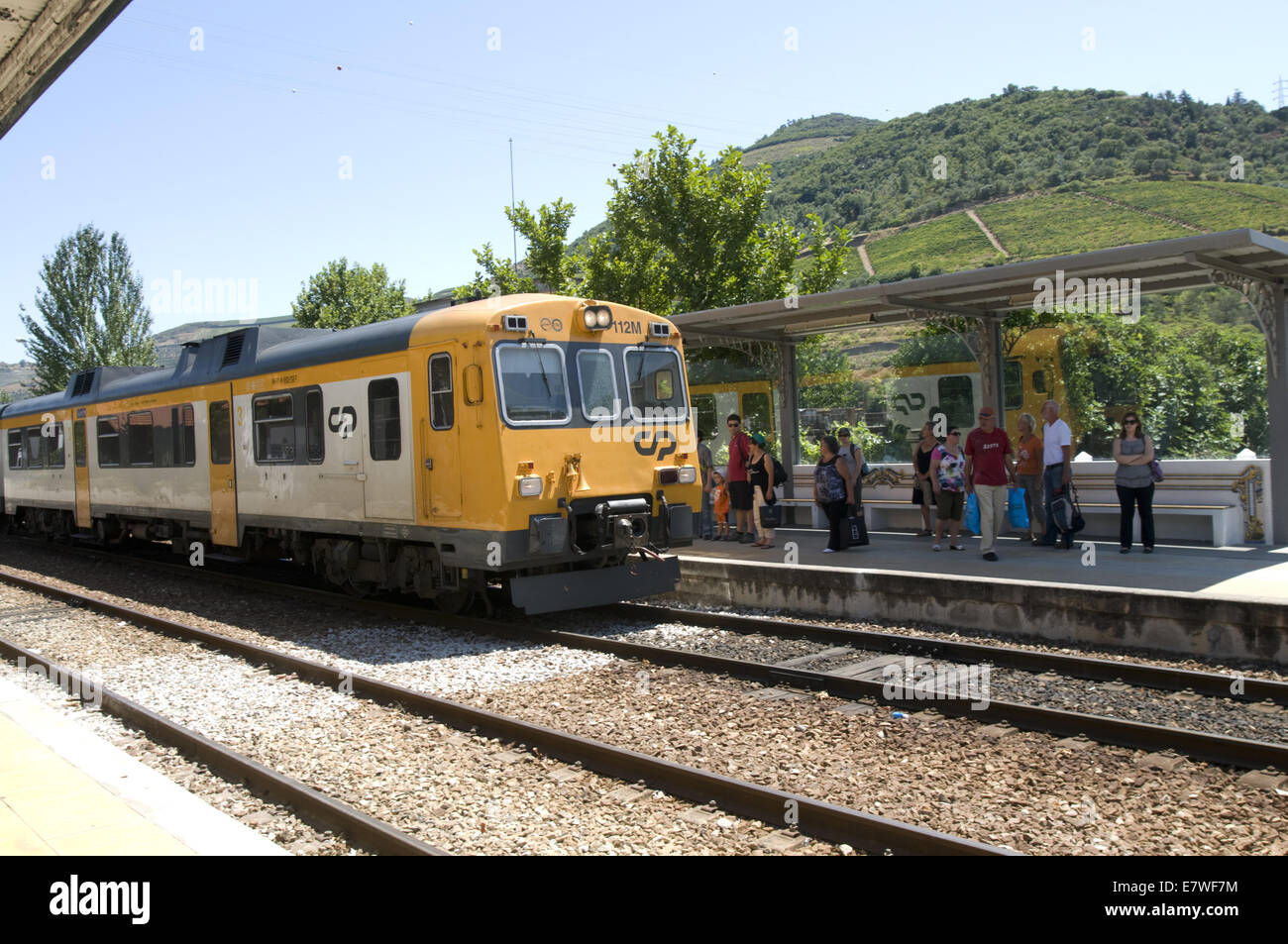 Pinhao train station in the Douro Valley, Portugal Stock Photo - Alamy