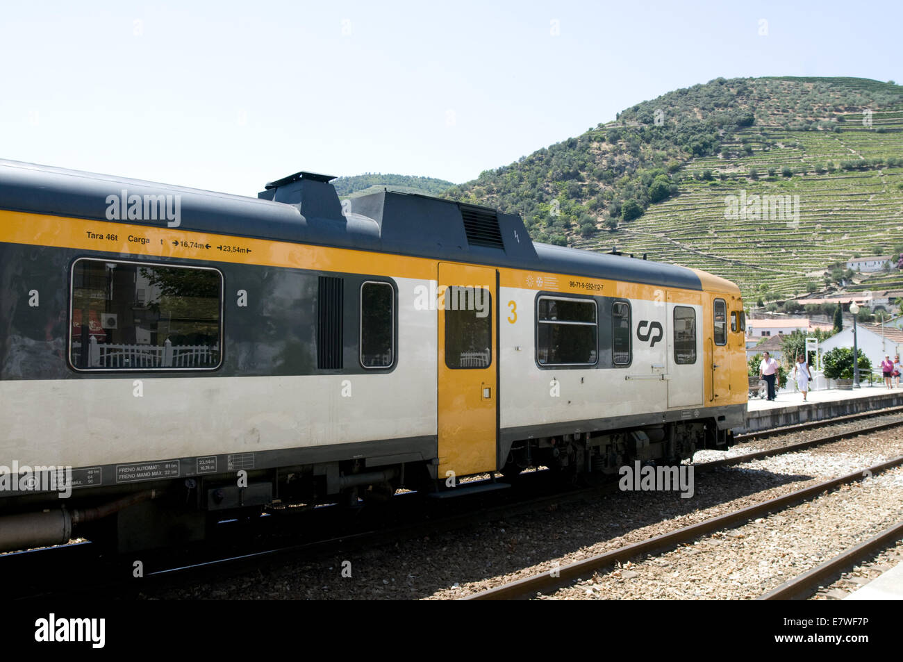 Pinhao train station in the Douro Valley, Portugal Stock Photo - Alamy