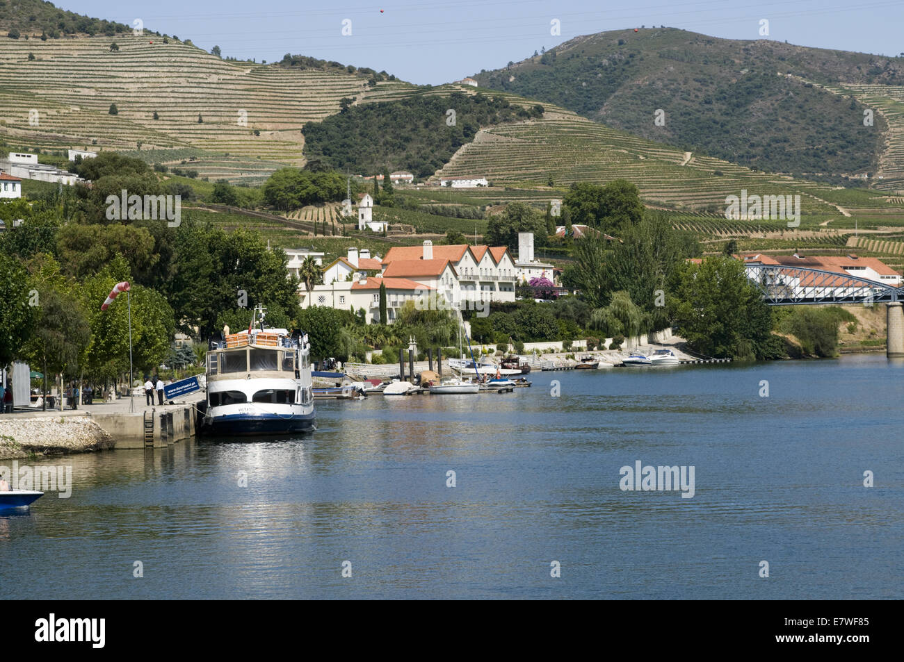 Douro River in Pinhão, Portugal Stock Photo - Alamy