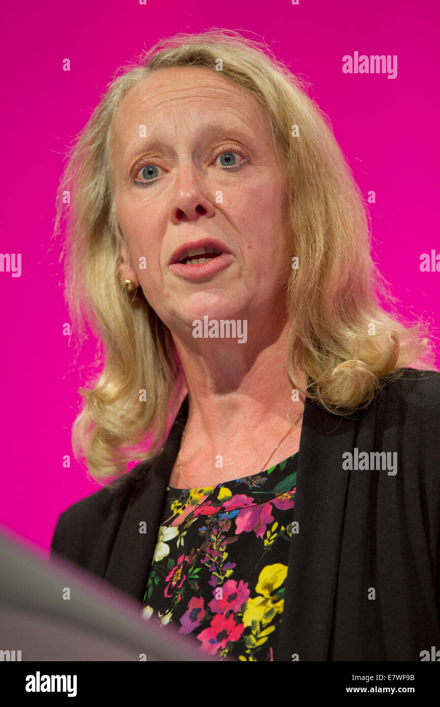 Manchester, UK. 24th September, 2014. Liz McInnes, representing Labour ...