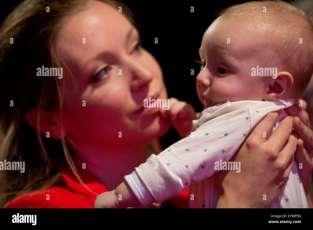 Manchester, UK. 24th September, 2014. Catherine Atkinson, representing ...
