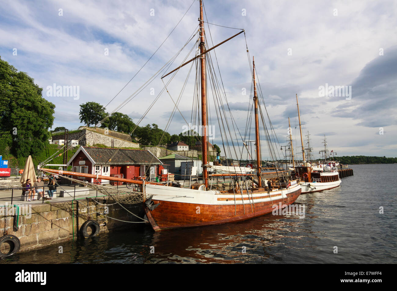 Sailboats in Oslo, Norway Stock Photo - Alamy