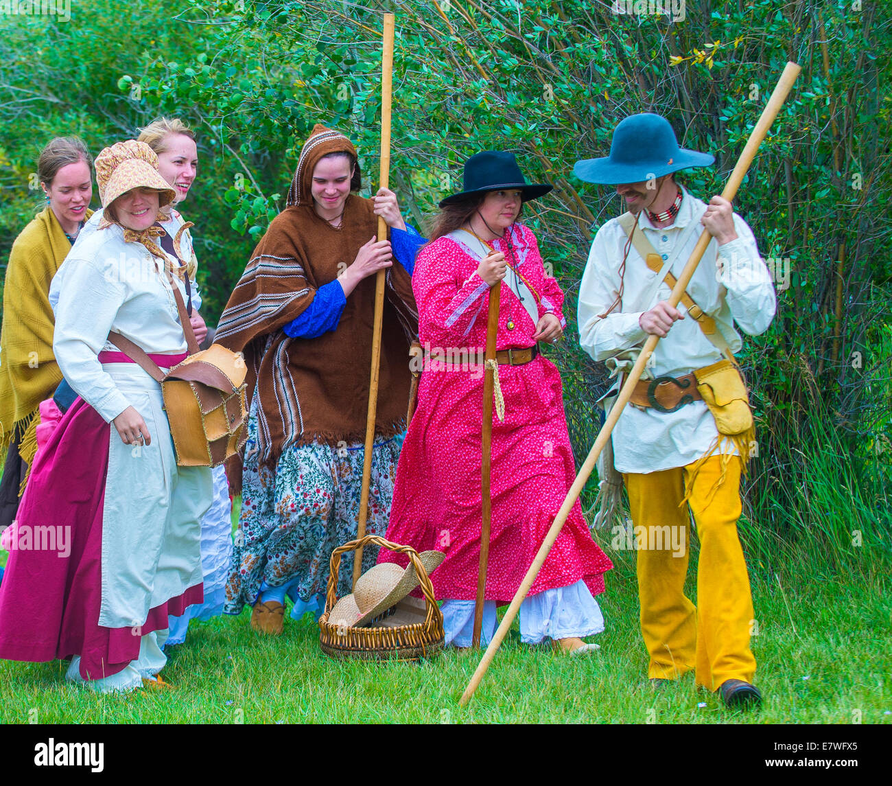 Mountain man rendezvous hi-res stock photography and images - Alamy