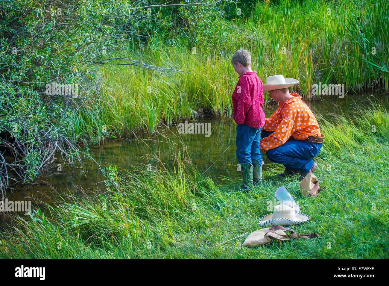 Mountain man rendezvous wyoming hi-res stock photography and images - Alamy