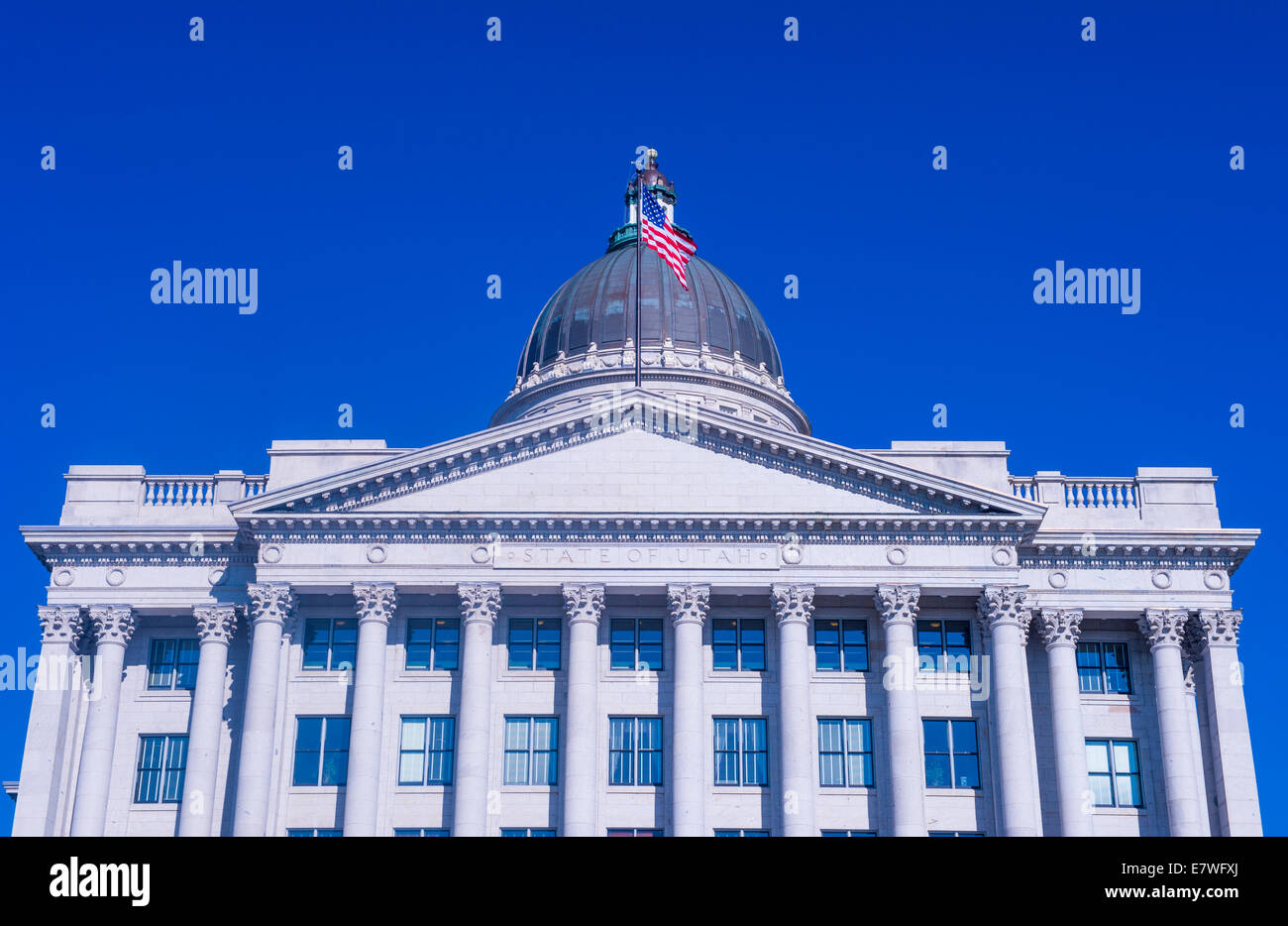 The State Capitol Building in Salt Lake City, Utah Stock Photo - Alamy