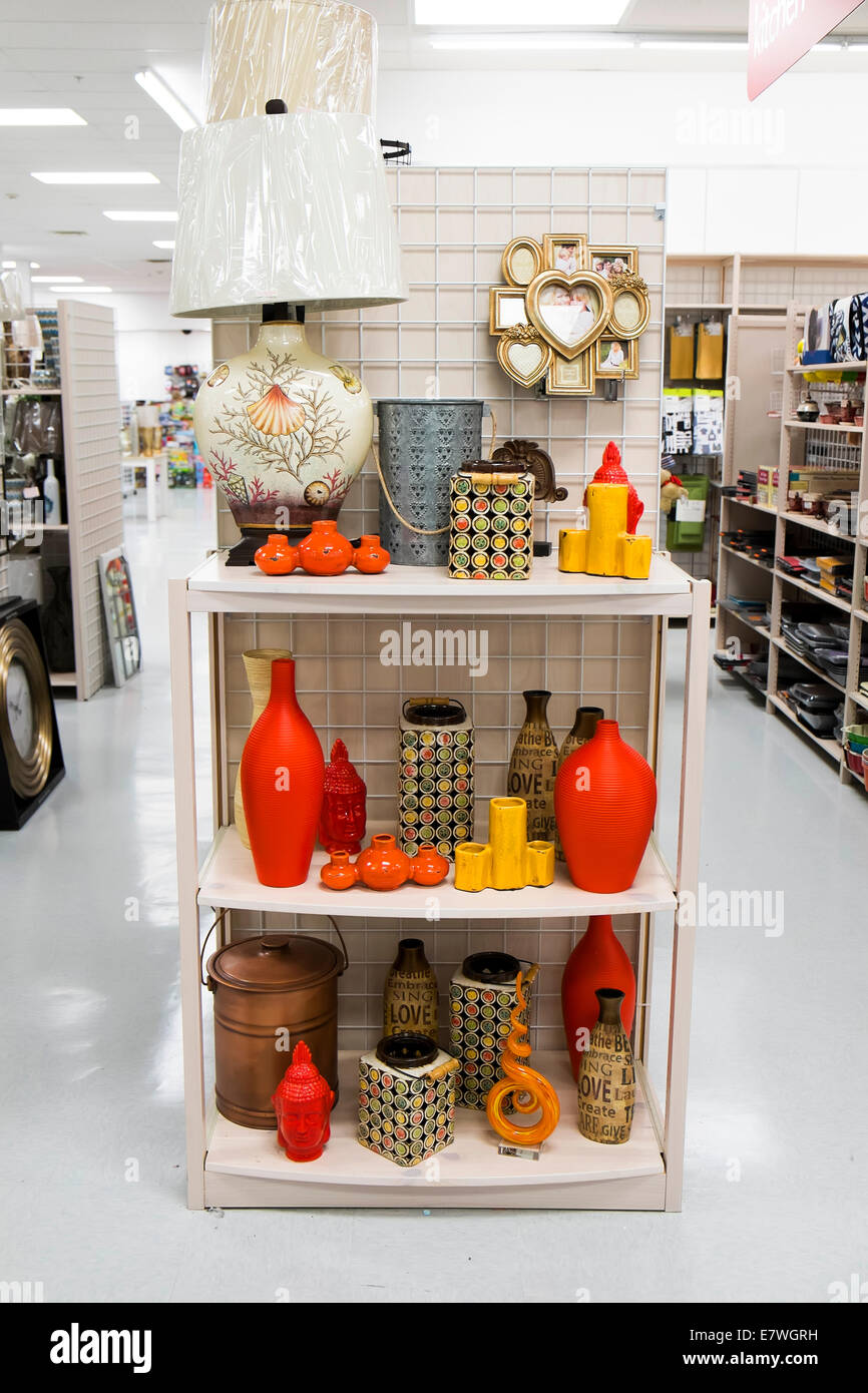 Department store with sale signs to attract customers Stock Photo - Alamy