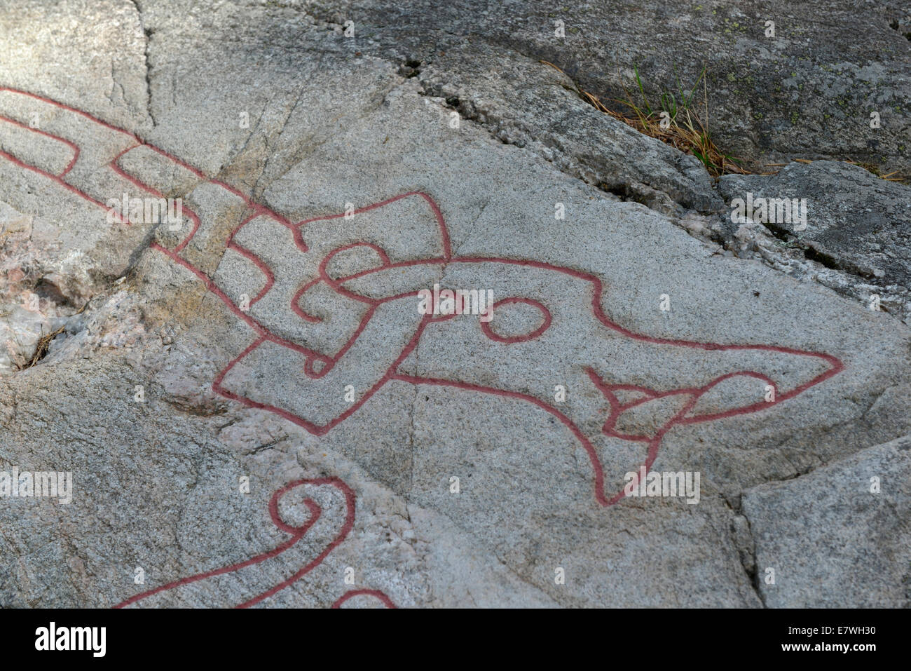 Sigurd Stone, Ramsund, Sweden 140812 62013 Stock Photo - Alamy