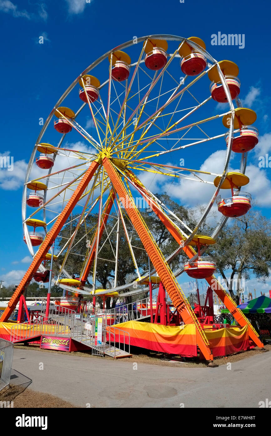Ferris Wheel Florida State Fair Tampa FL Stock Photo - Alamy