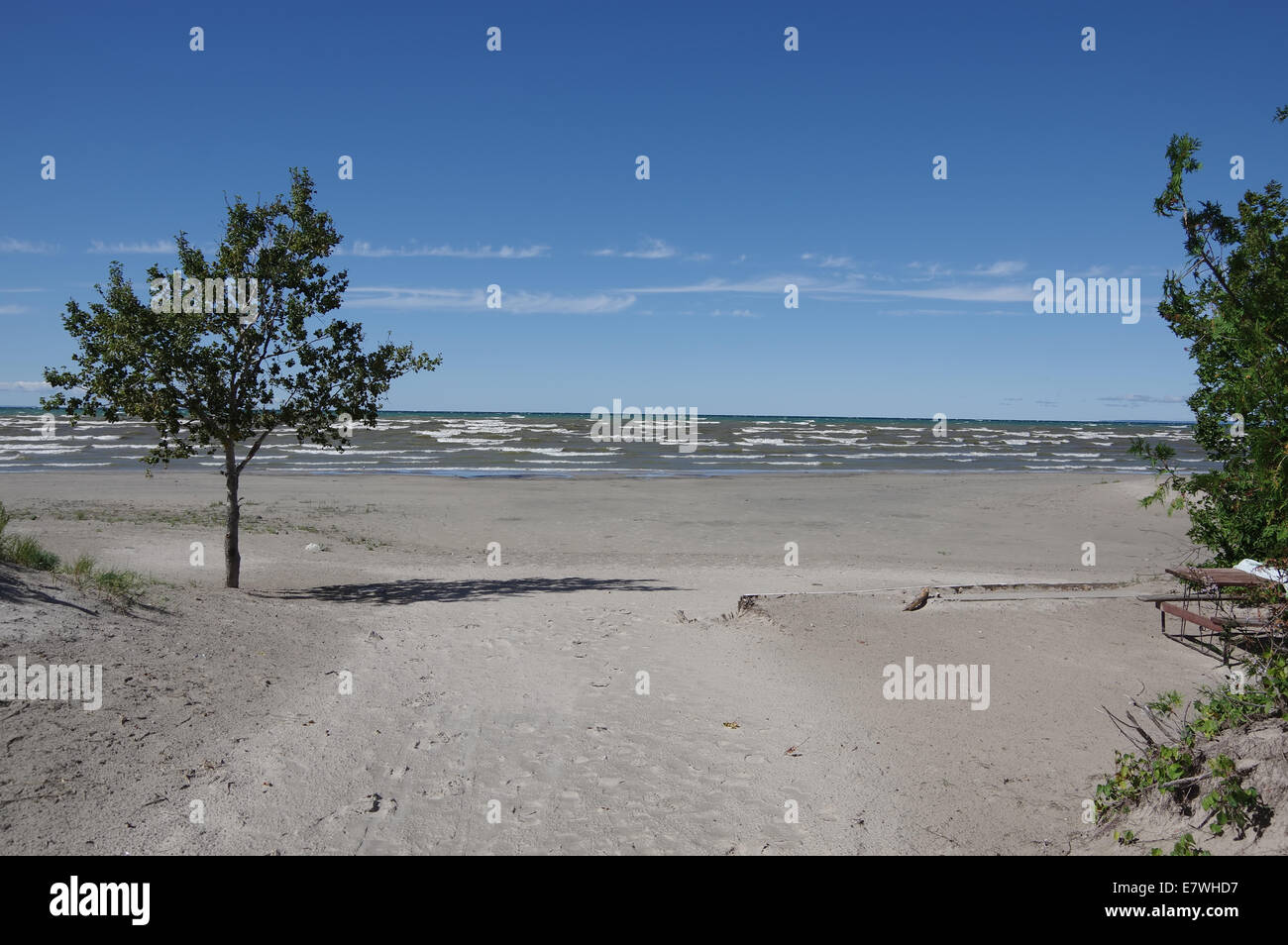 Nice summer day on lake Huron, Georgian bay Stock Photo - Alamy
