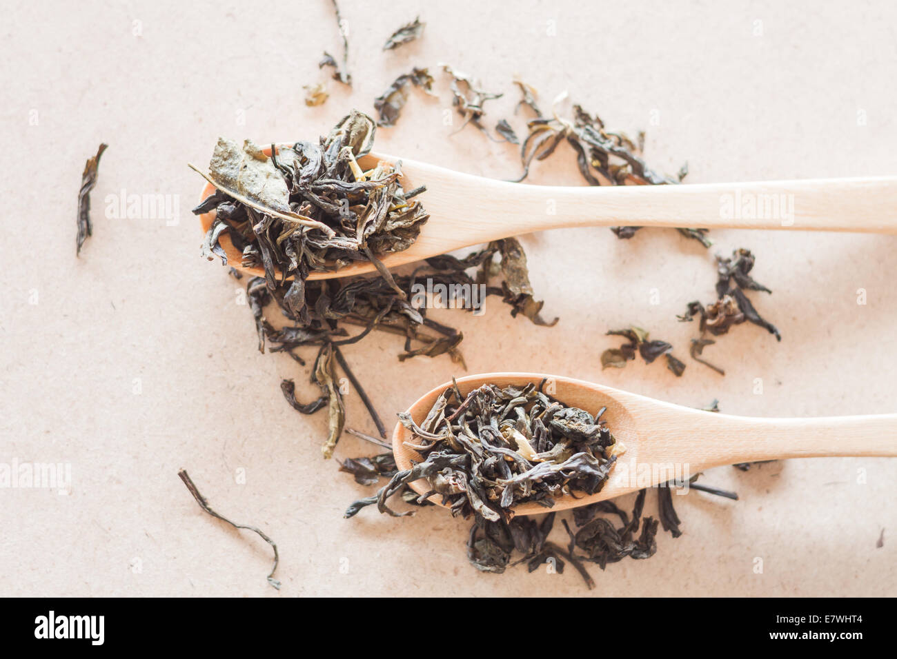 Top view brewing tea hi-res stock photography and images - Alamy