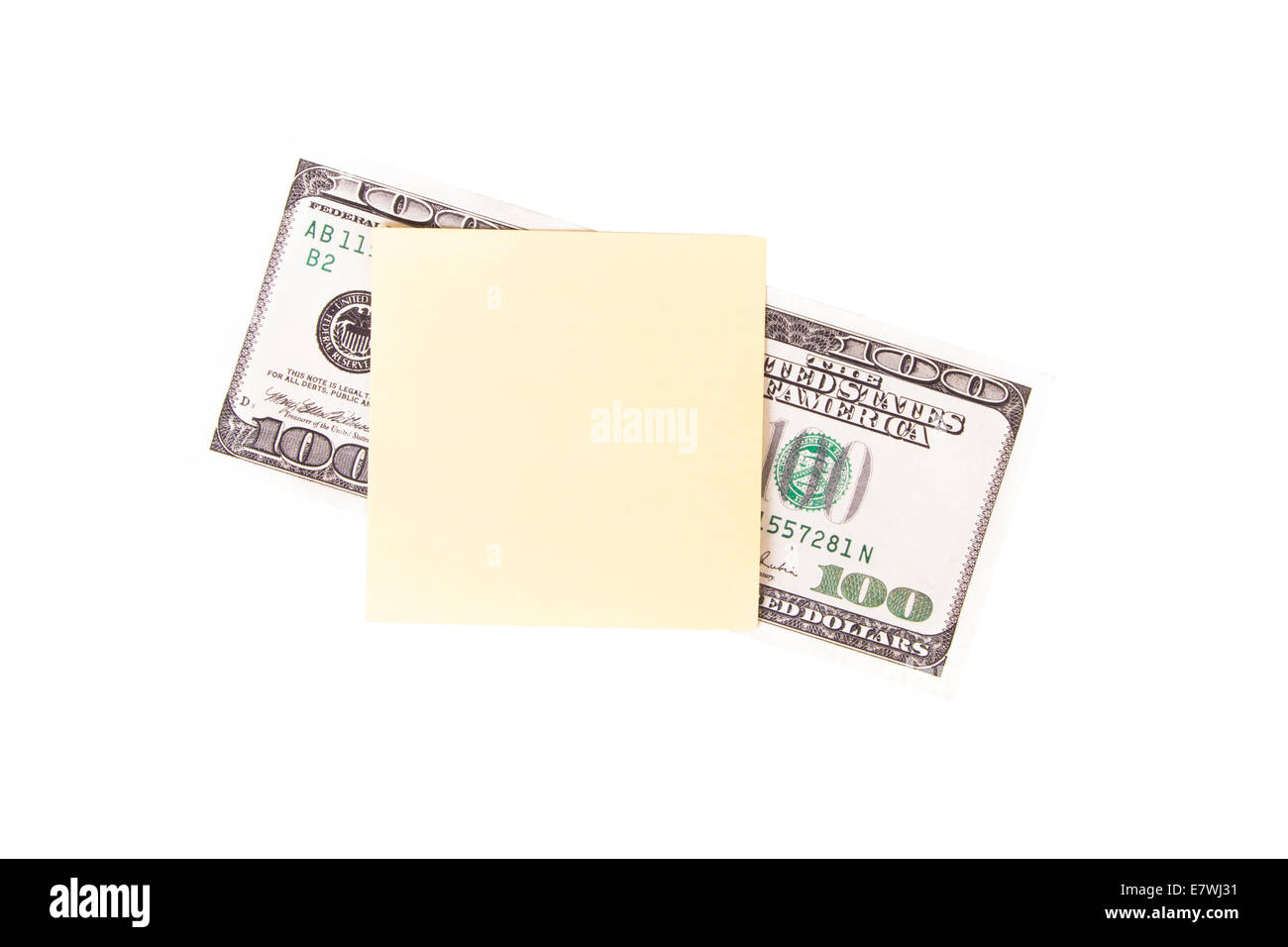 Hundred dollar bill blank hi-res stock photography and images - Alamy