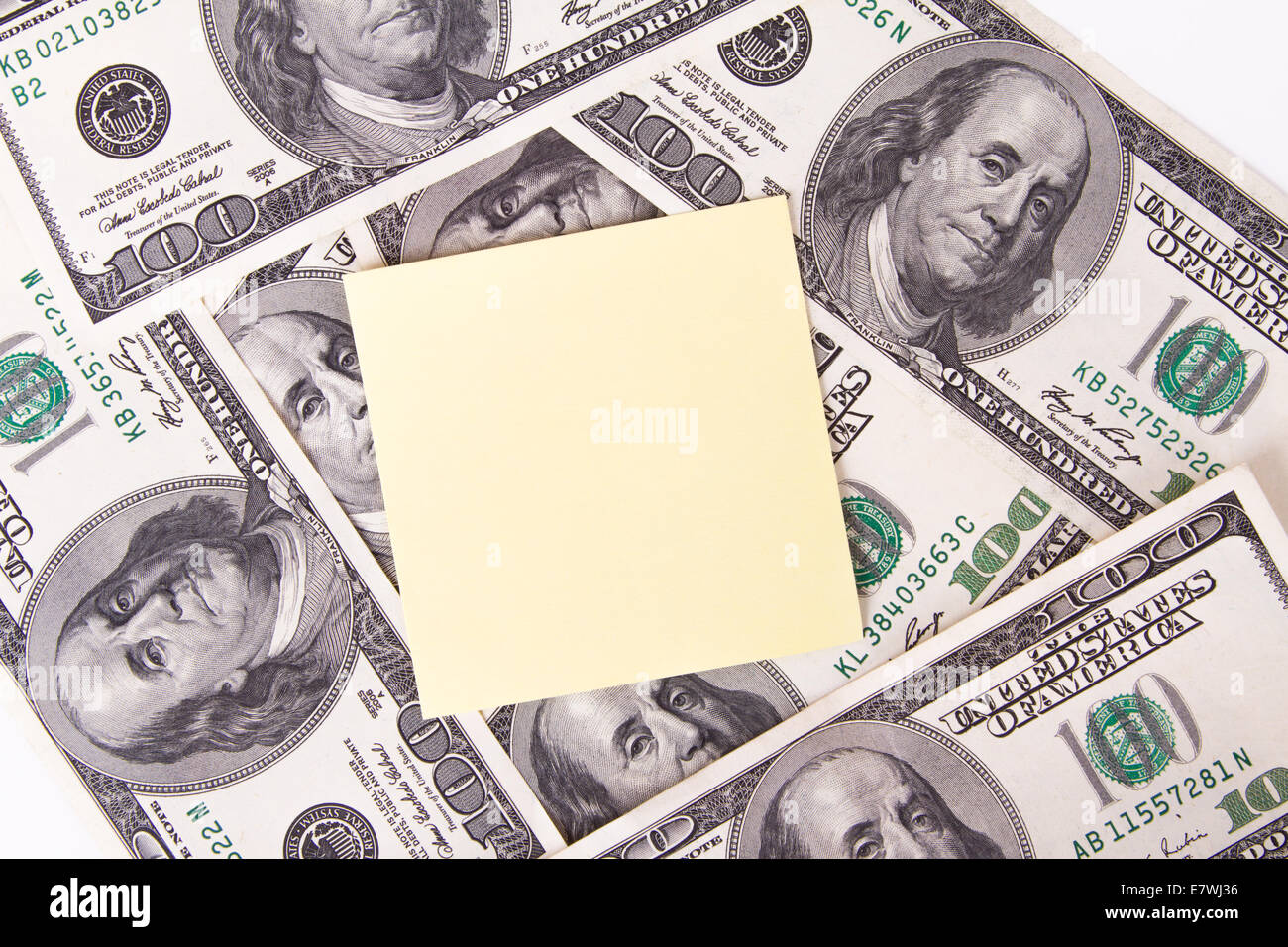 Hundred dollar bill blank hi-res stock photography and images - Alamy