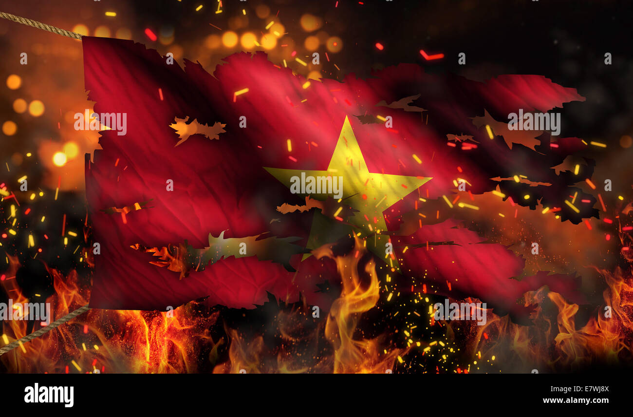 Vietnam war fire hi-res stock photography and images - Alamy