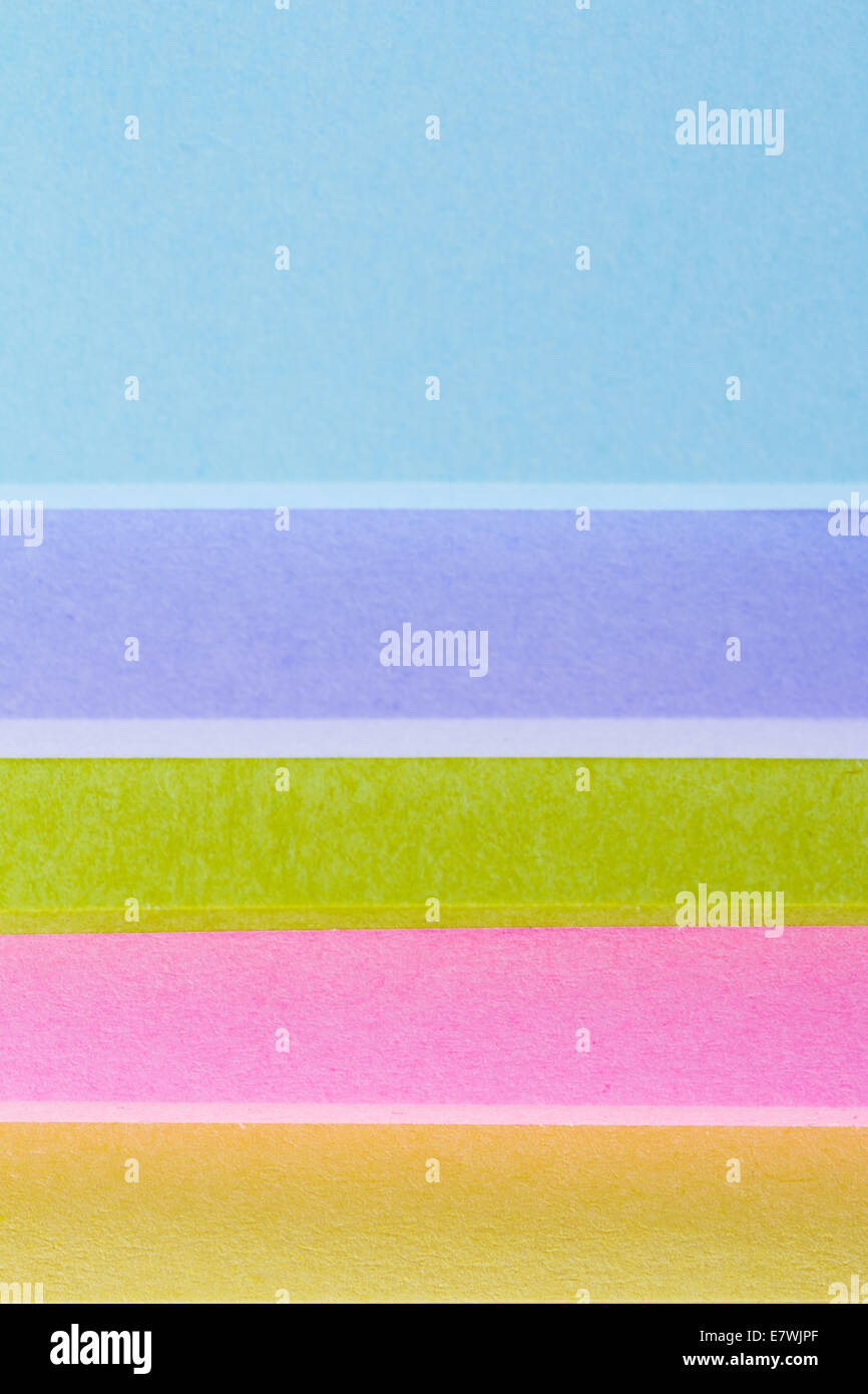 Multi colored sticky post it notes Stock Photo - Alamy