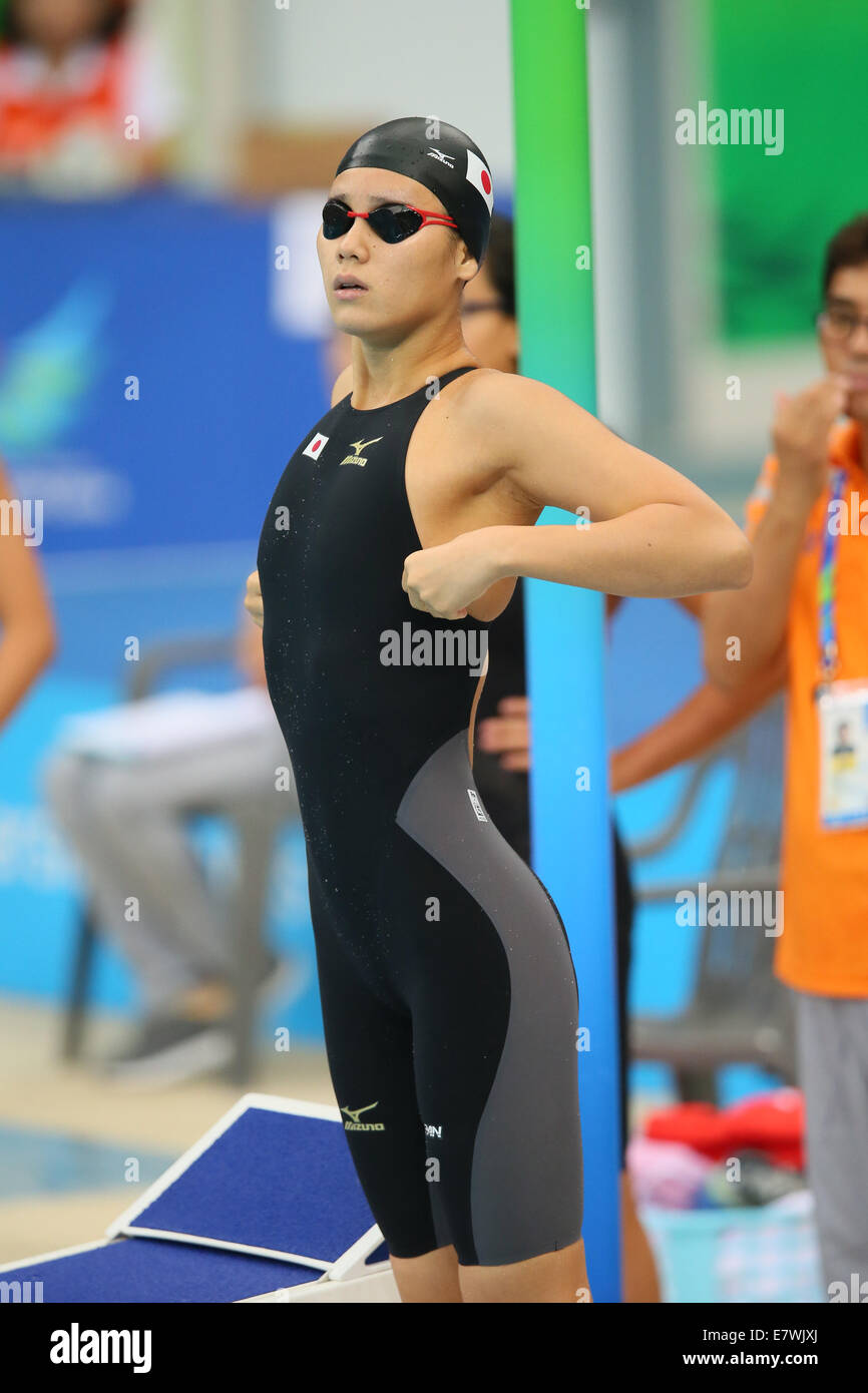 Incheon, South Korea. 25th September, 2014.Miki Uchida (JPN) Swimming ...