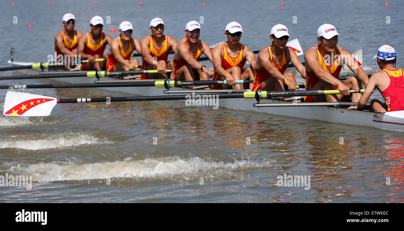 Incheon, South Korea. 25th Sep, 2014. Athletes of China compete during ...