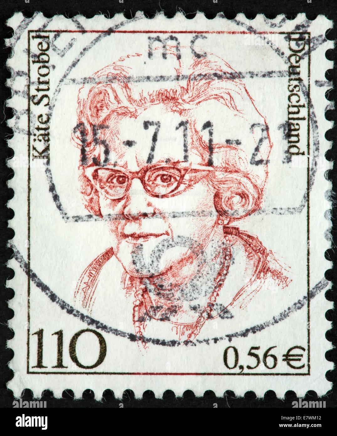 German postage stamp Stock Photo - Alamy