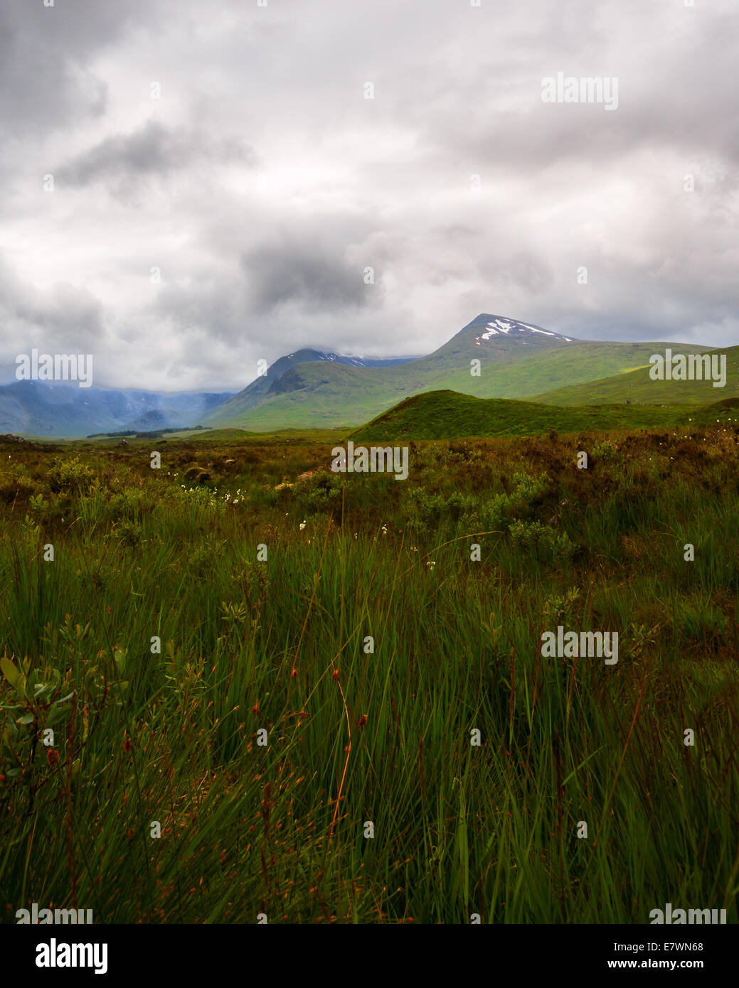 Scottish highlands landscape Stock Photo - Alamy