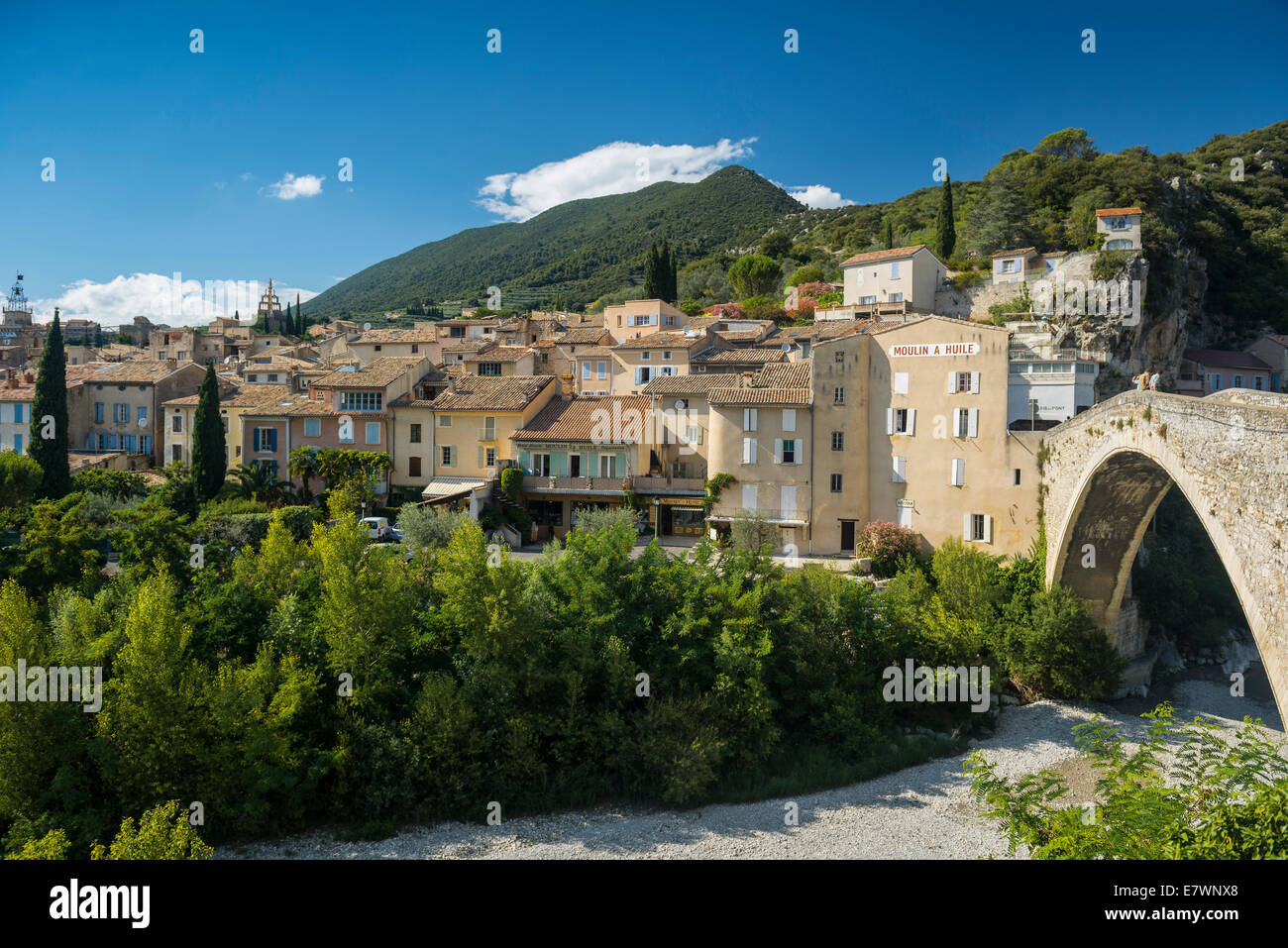 Townscape, Nyons, Drôme, Rhône-Alpes, Provence, France Stock Photo - Alamy