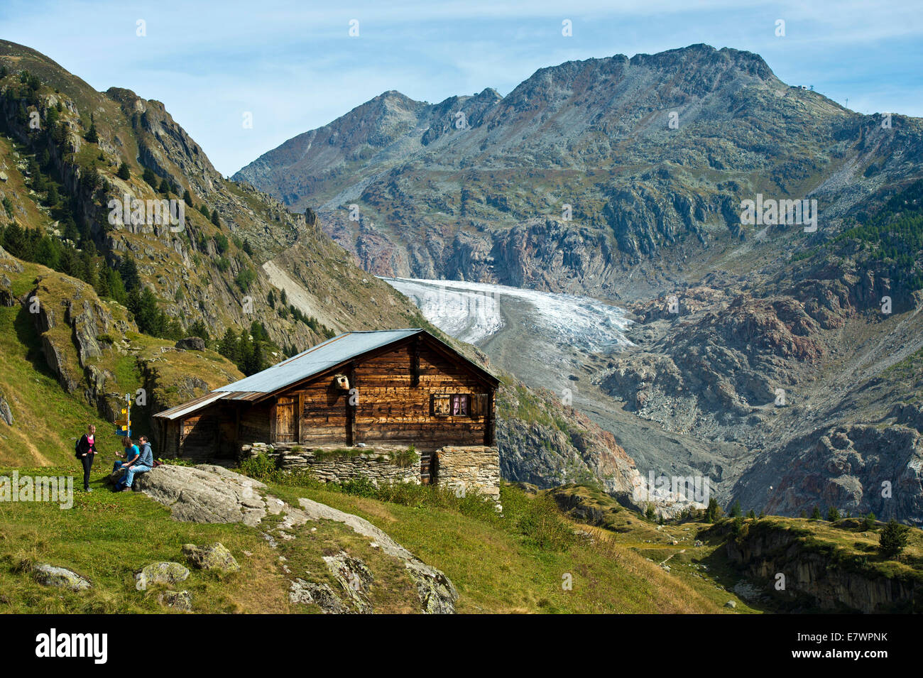 Jungfrau aletsch area hi-res stock photography and images - Alamy