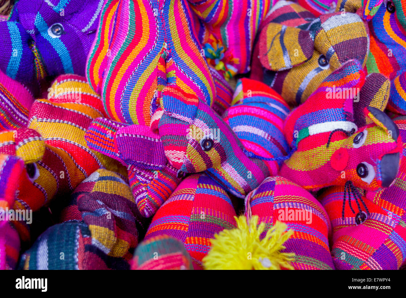 traditional mayan textiles Stock Photo - Alamy