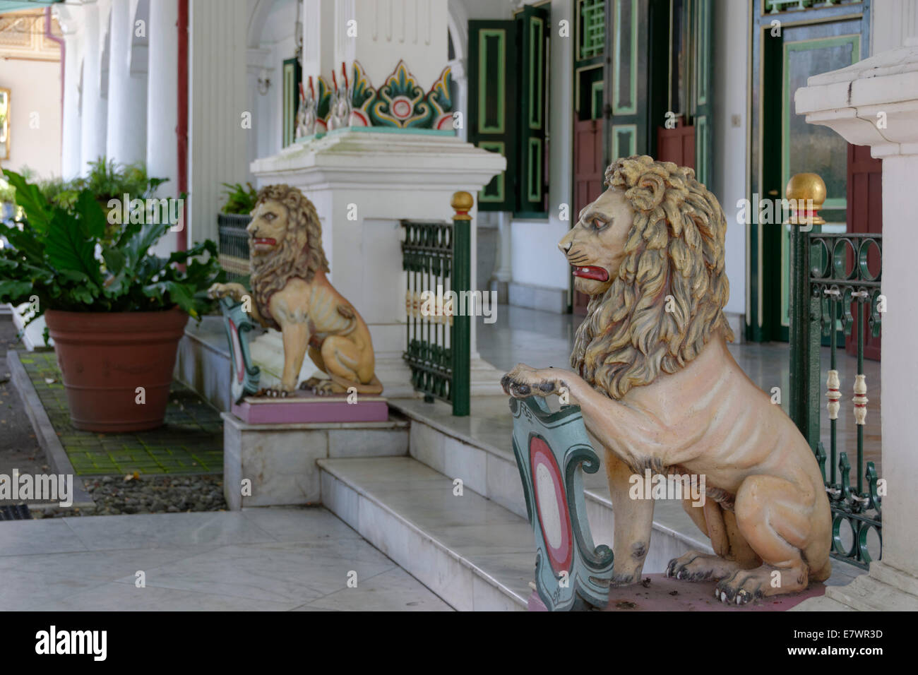 Royal Palace, Kraton, Surakarta, Java, Indonesia Stock Photo - Alamy