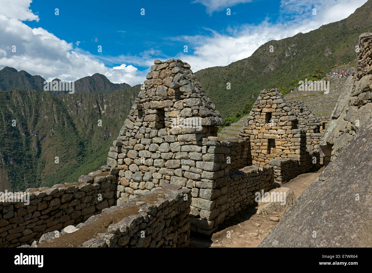 Ruins of Machu Picchu, UNESCO World Heritage Site, Peru Stock Photo - Alamy