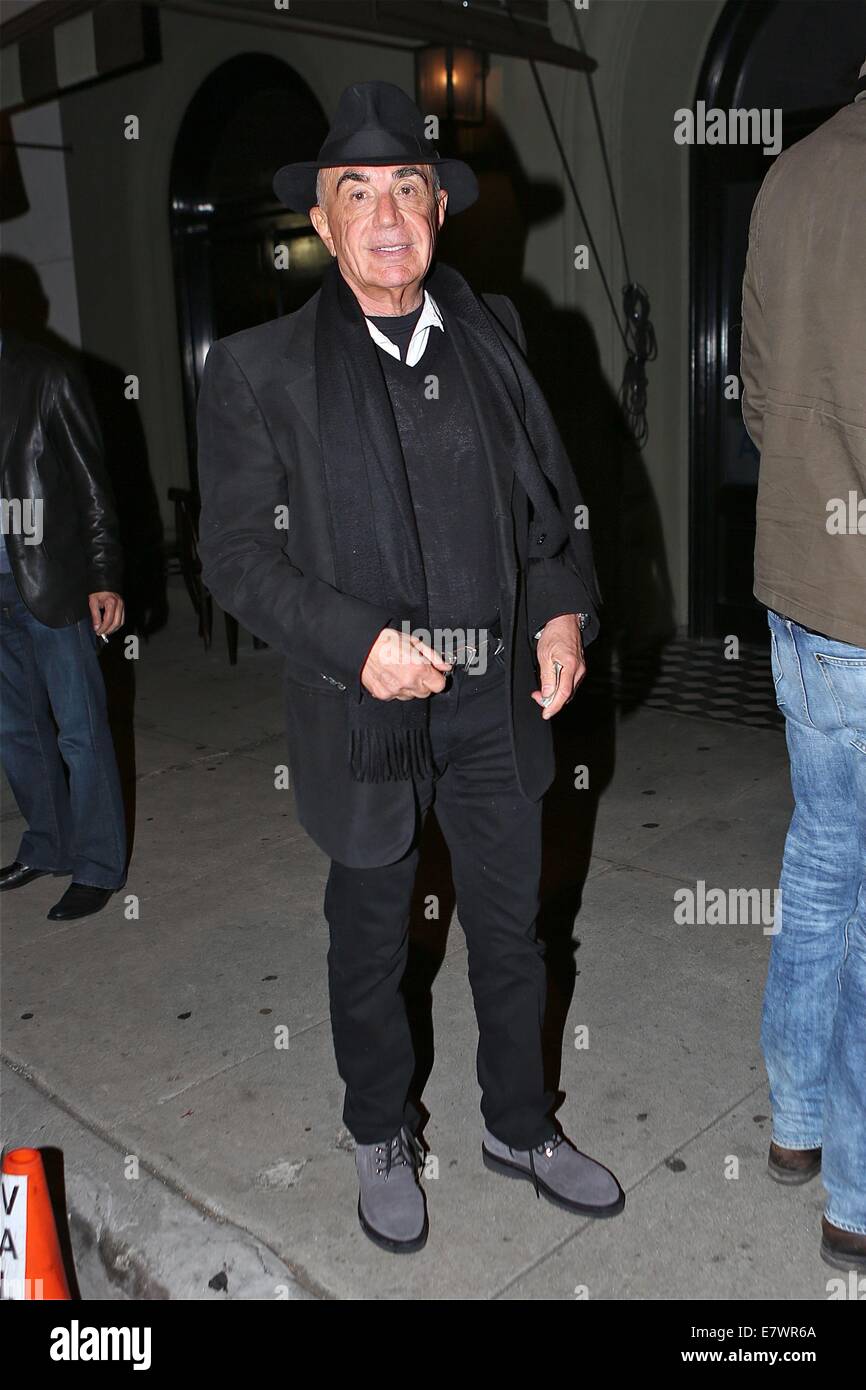 Larry King and Robert Shapiro dine at Craigs Featuring: Robert Shapiro ...