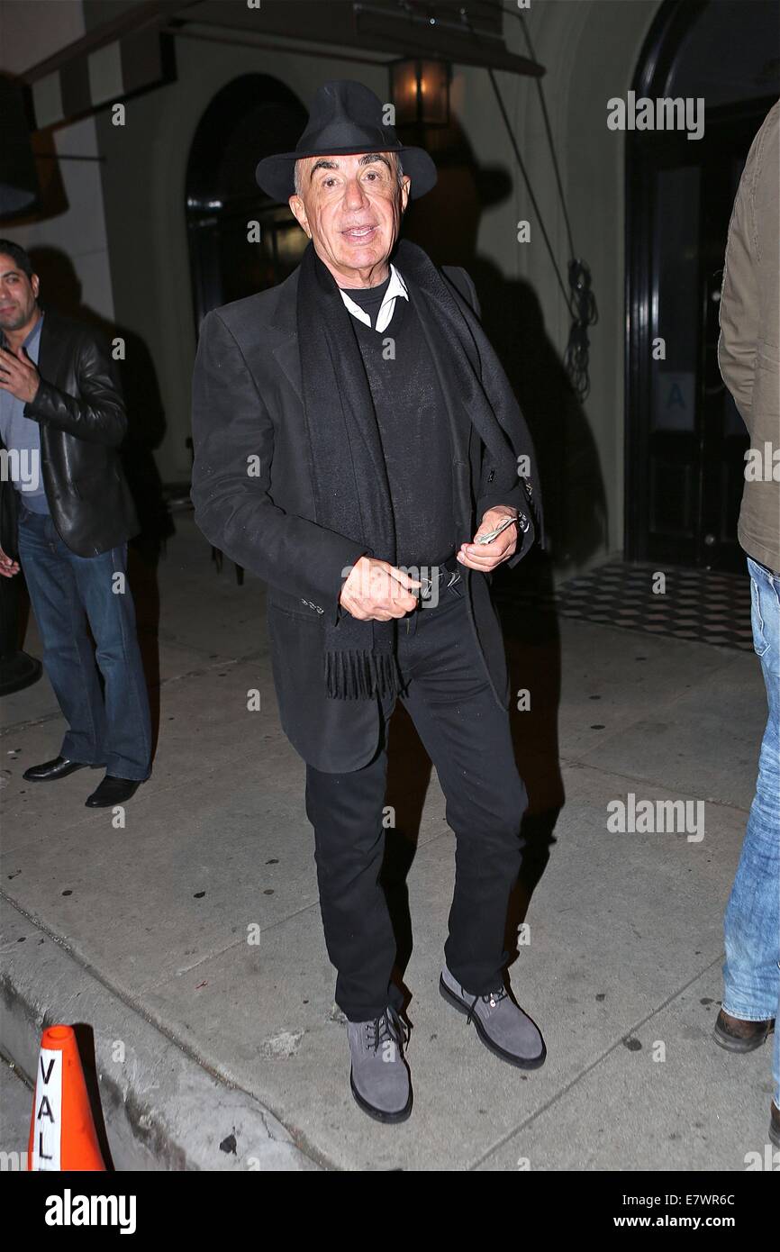 Larry King and Robert Shapiro dine at Craigs Featuring: Robert Shapiro ...