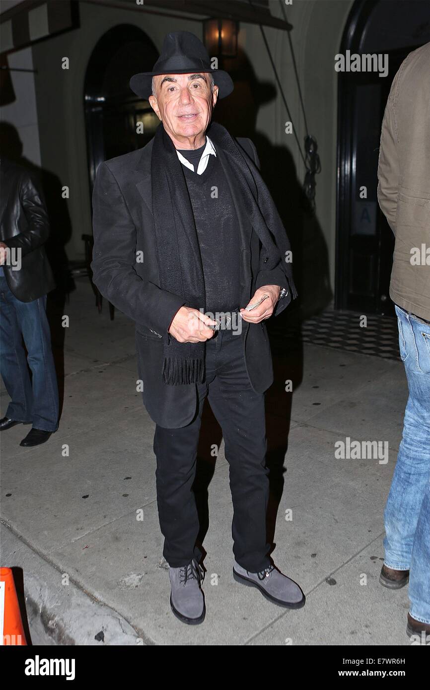 Larry King and Robert Shapiro dine at Craigs Featuring: Robert Shapiro ...