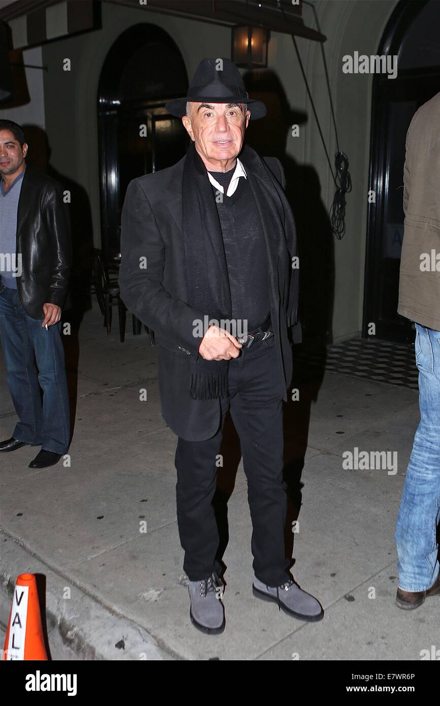 Larry King and Robert Shapiro dine at Craigs Featuring: Robert Shapiro ...