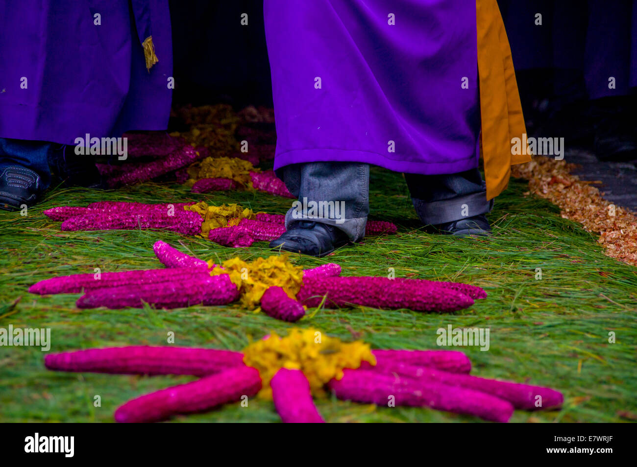 Beautiful procession in antigua guatemala hi-res stock photography and ...