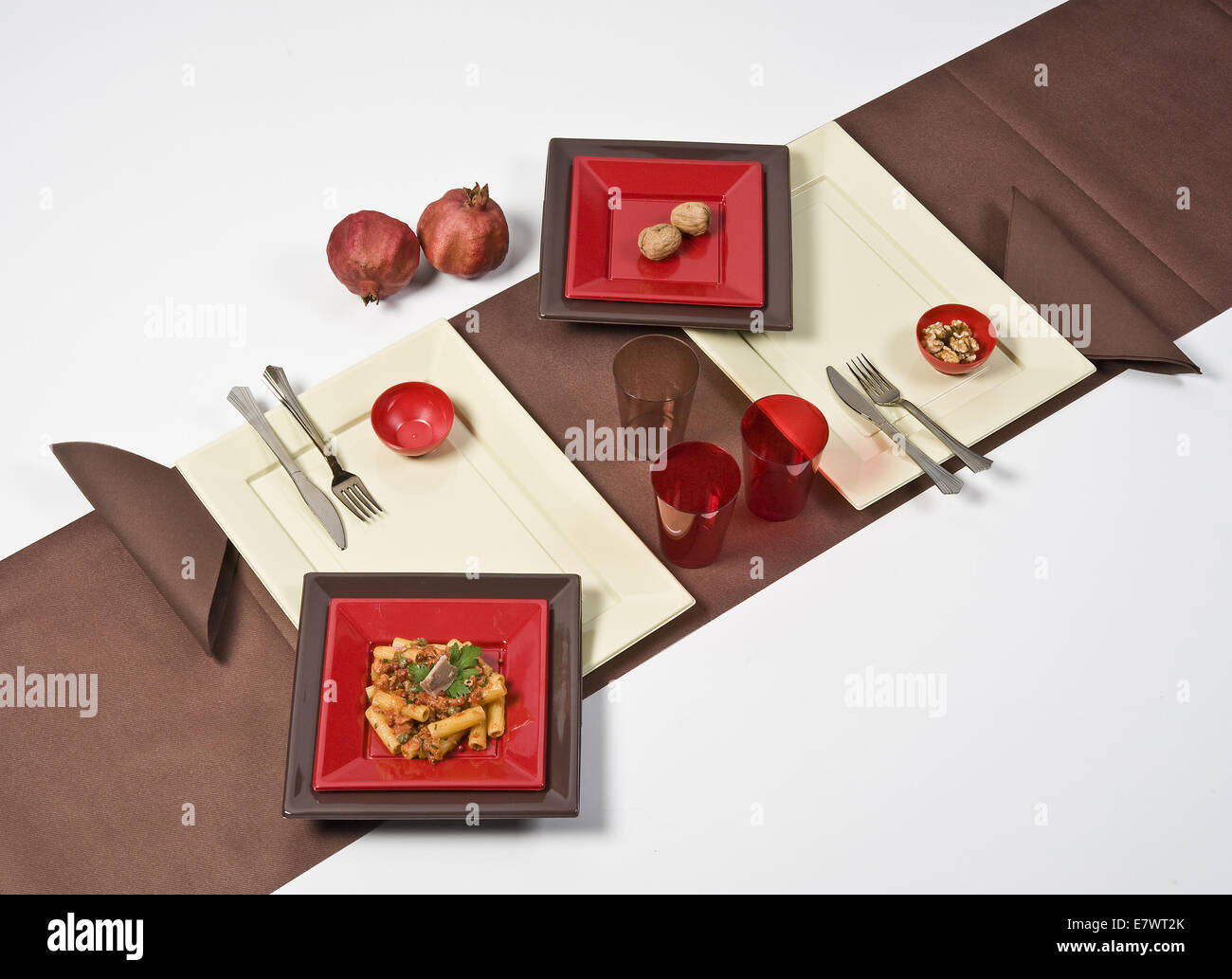 Close Up Formal Dinner Table High Resolution Stock Photography and ...