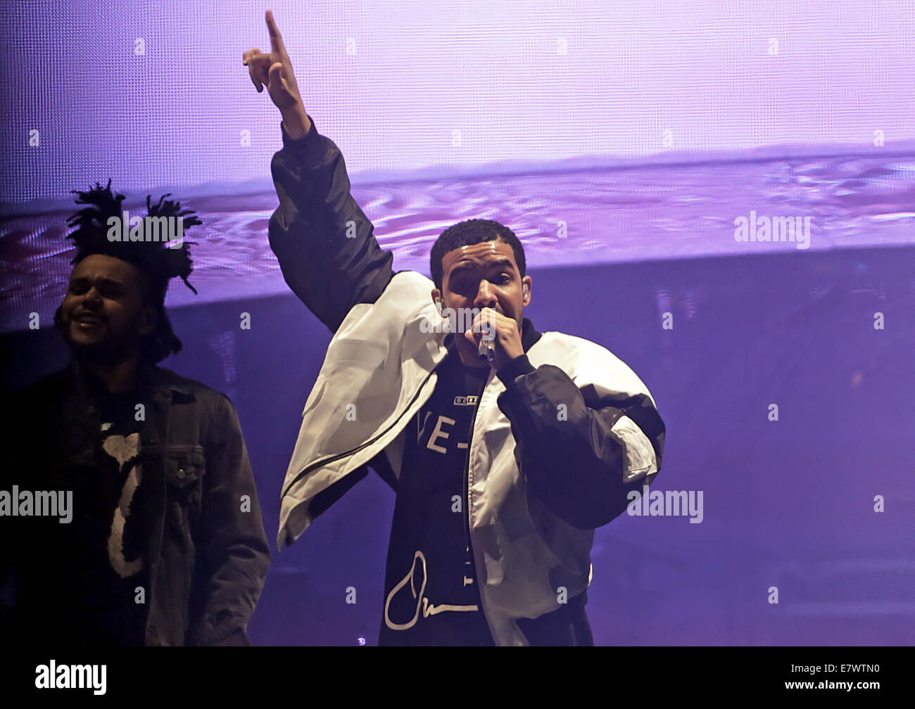 Drake performs live at the Liverpool Echo Arena Featuring: Drake Where ...