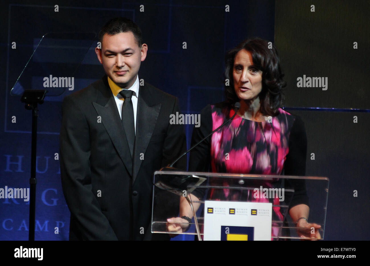 Human Rights Campaign Los Angeles Gala Dinner - Inside Featuring: Ted ...