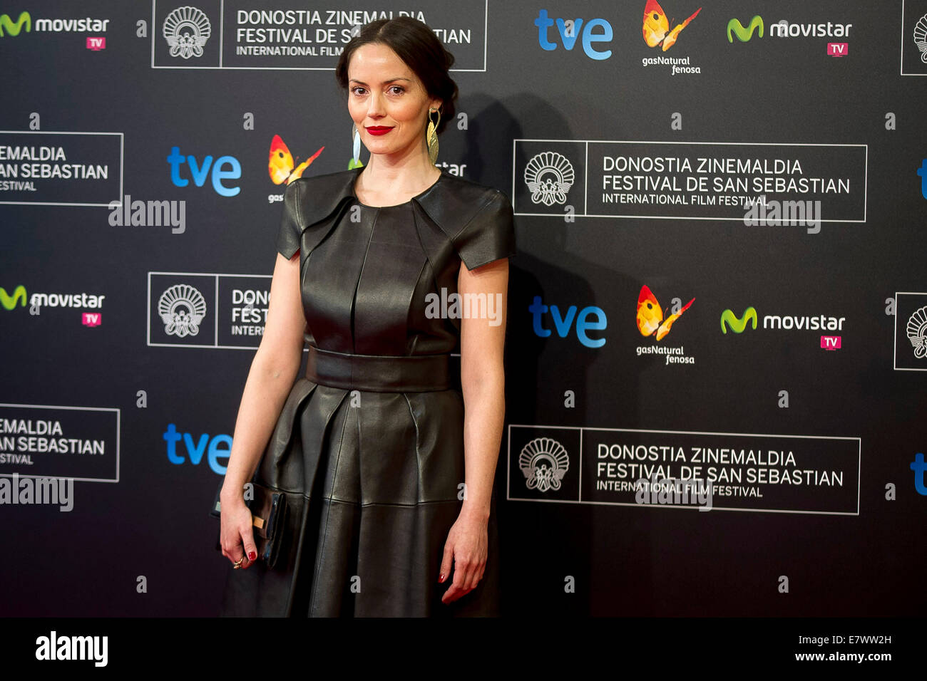 Ingrid Isensee attending the 'La voz en off' premiere at the 62nd San ...
