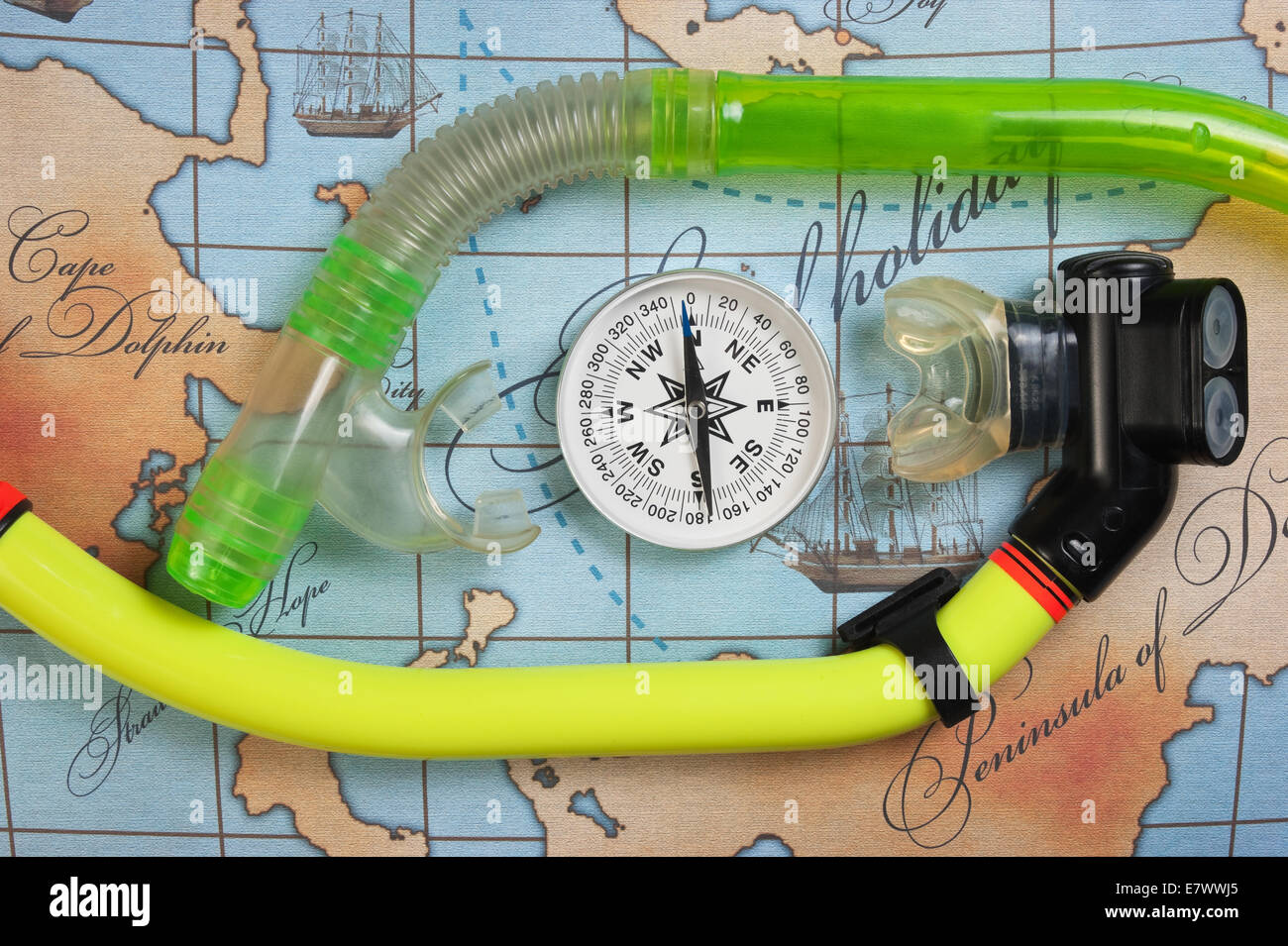 Diving compass hi-res stock photography and images - Alamy