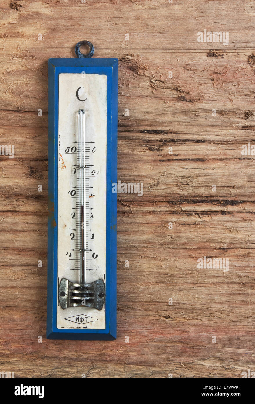Vintage thermometer wall hi-res stock photography and images - Alamy