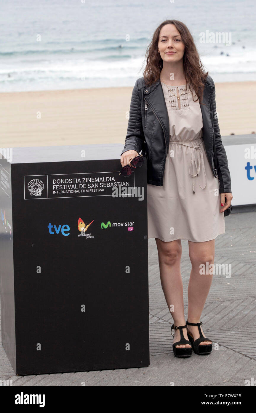 Ingrid Isensee during the 'La voz en off' photocall at the 62nd San ...