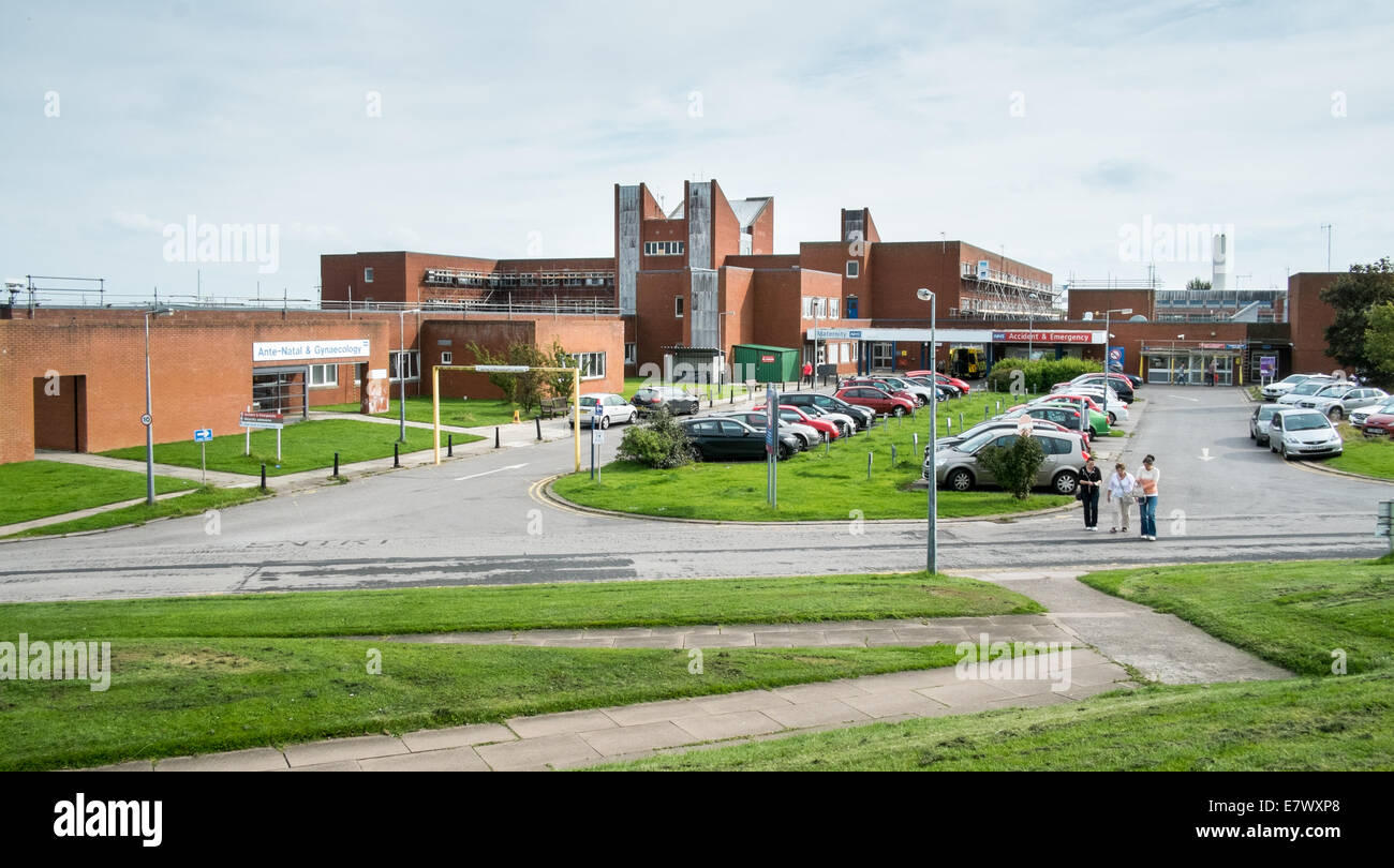 Furness General Hospital, Barrow-in-Furness, Cumbria Stock Photo - Alamy
