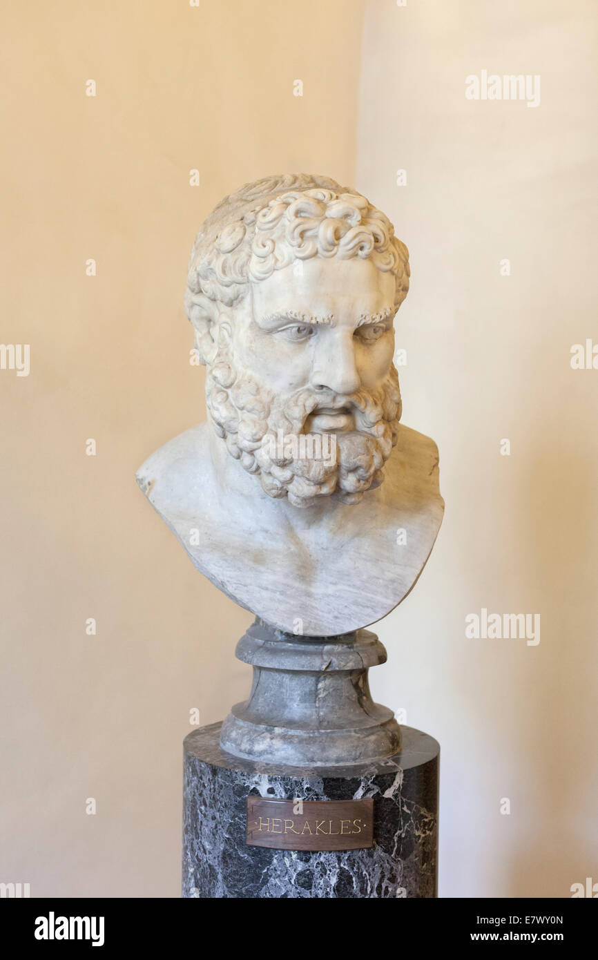 Head of Hercules Stock Photo - Alamy