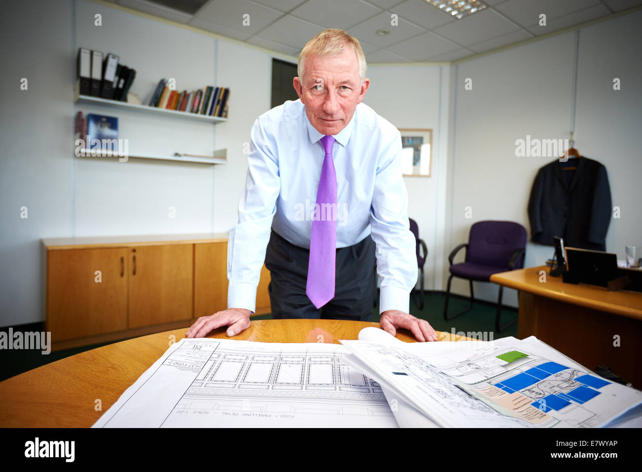 Michael Puttick, MD of construction firm Kingerlee, pictured in his ...
