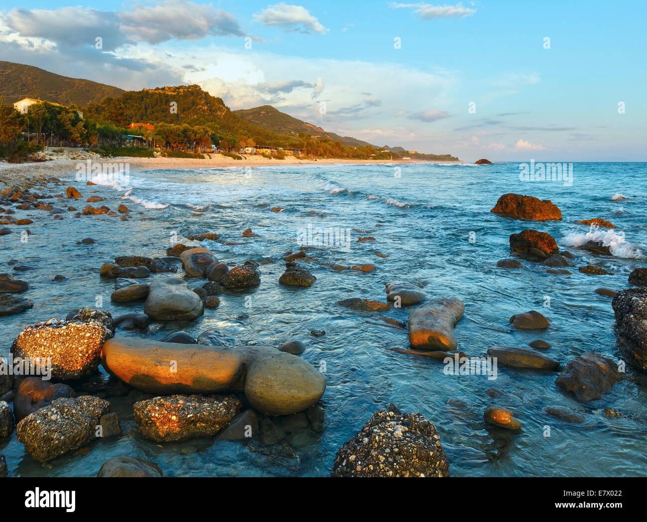 Greece lefkada sunset hi-res stock photography and images - Alamy