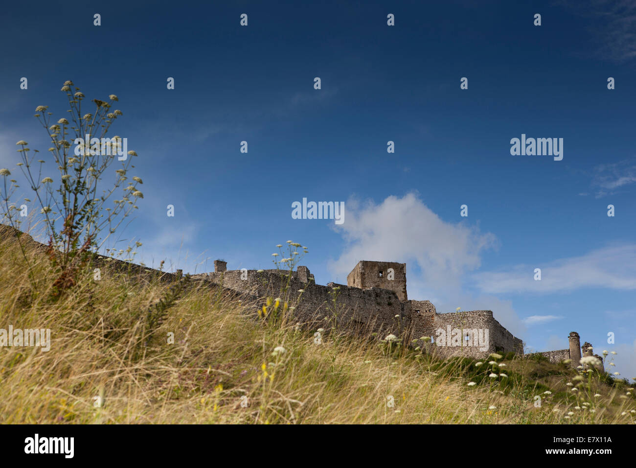 The exterior of Spis Castle, Slovakia Stock Photo - Alamy