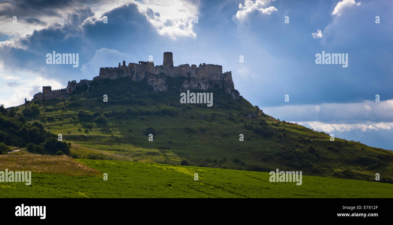 The exterior of Spis Castle, Slovakia Stock Photo - Alamy