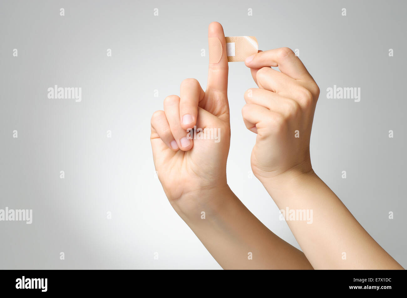 Finger plaster hi-res stock photography and images - Alamy