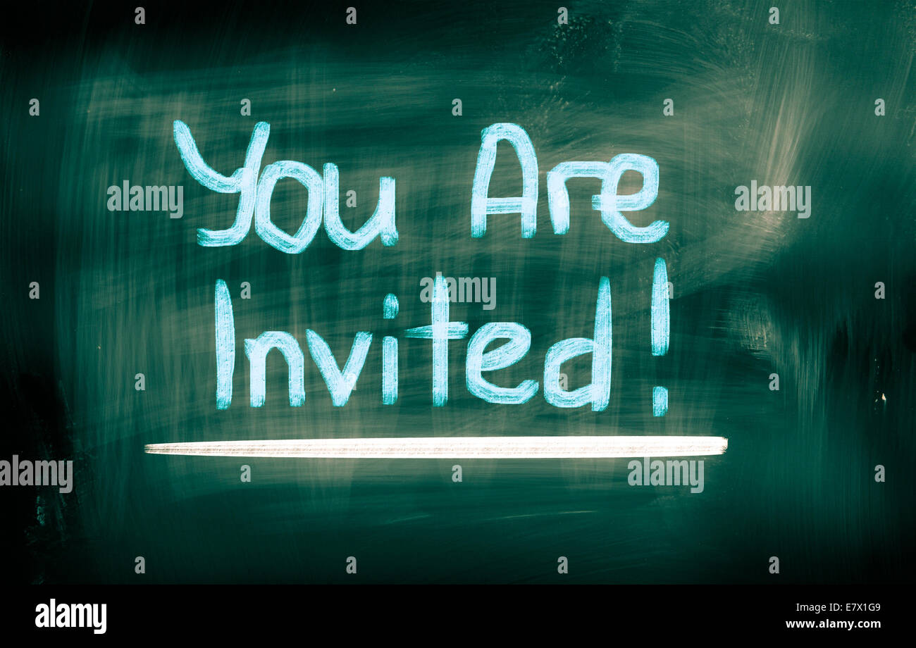 Concept Handwritten With Chalk - Color Image Stock Photo - Alamy