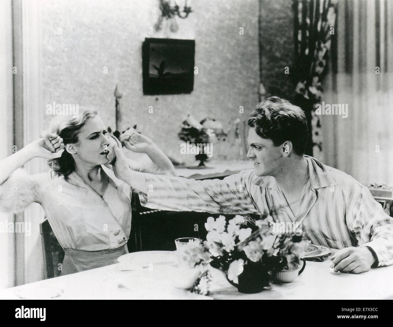 THE PUBLIC ENEMY 1931 Warner Bros film with Mae Clarke and James Cagney ...