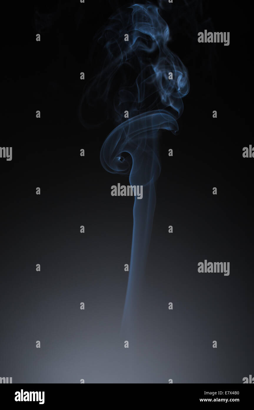 Abstract smoke on black Stock Photo - Alamy